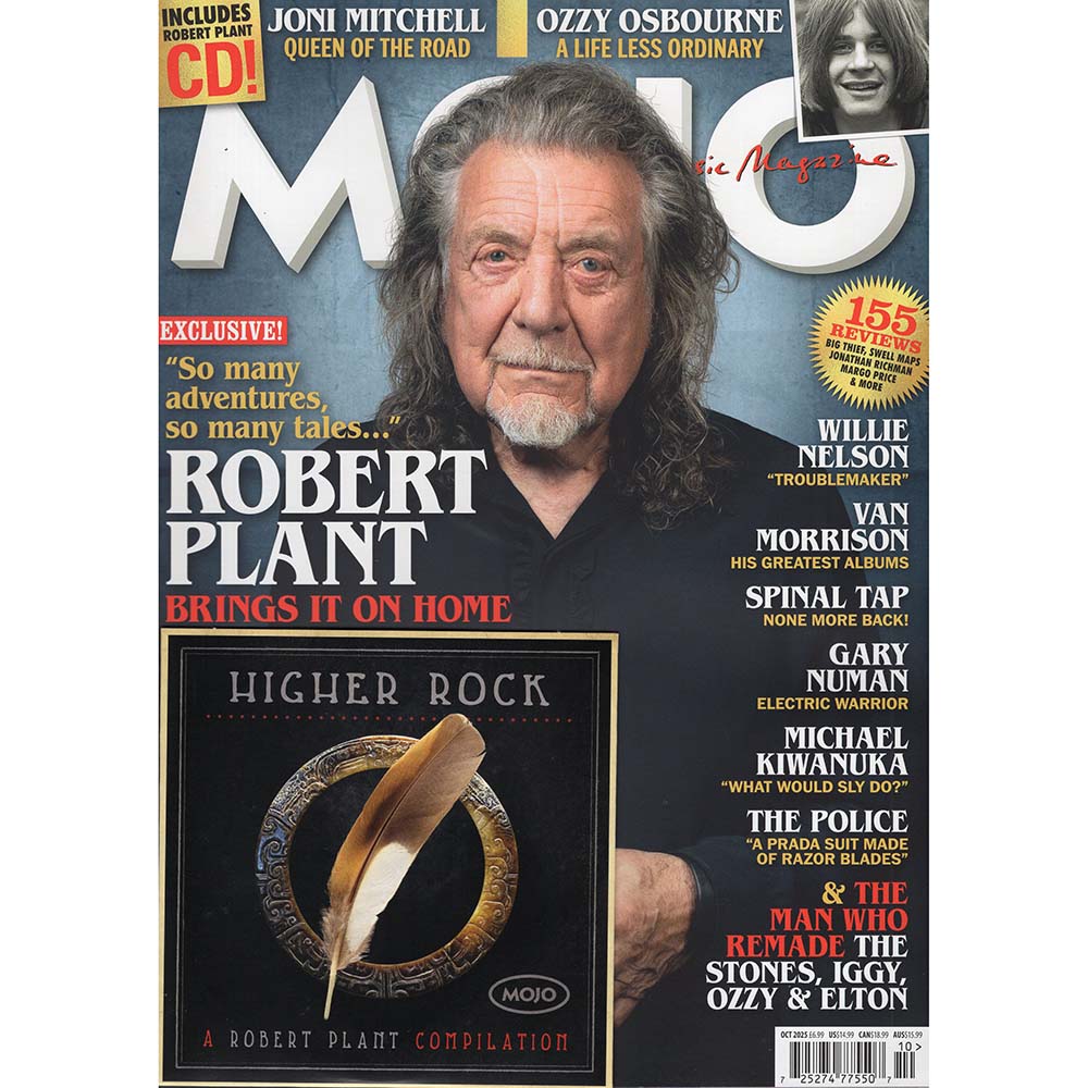 Mojo Magazine Issue 383 (October 2025) Robert Plant – Parasol Mail Order