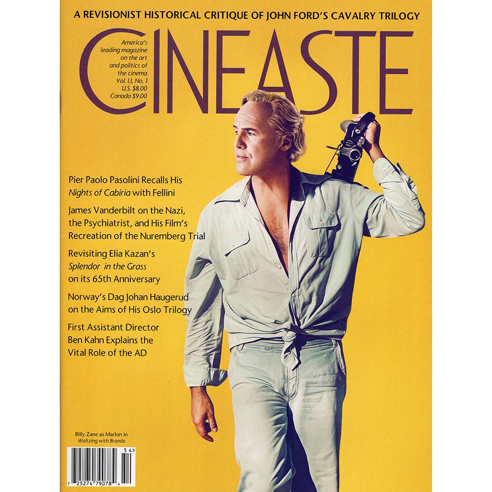Cineaste Vol 51 (LI) No 1 (Winter 2025) – Parasol Mail Order