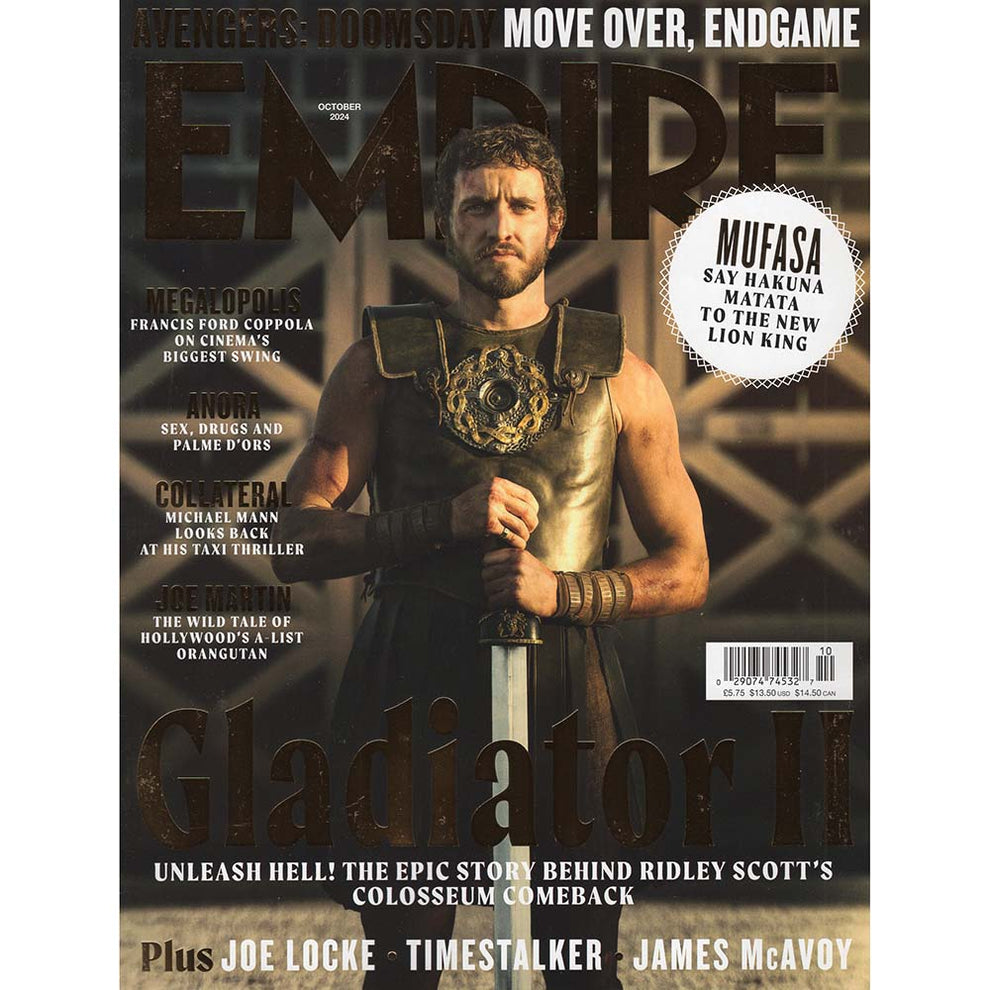 Empire Magazine Issue 432 (October 2024) Gladiator II – Parasol Mail Order