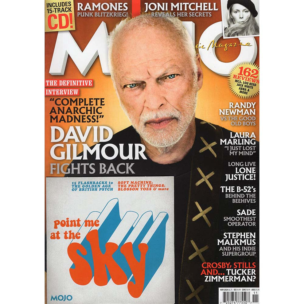 Mojo Magazine Issue 372 (November 2024) David Gilmour – Parasol Mail Order