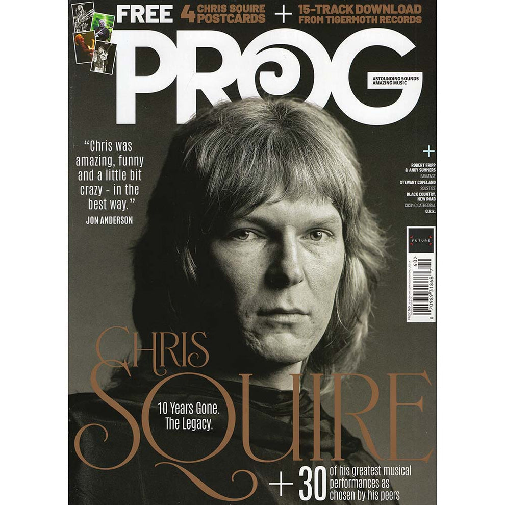 Prog Magazine Issue 160 (May 2025) Chris Squire – Parasol Mail Order