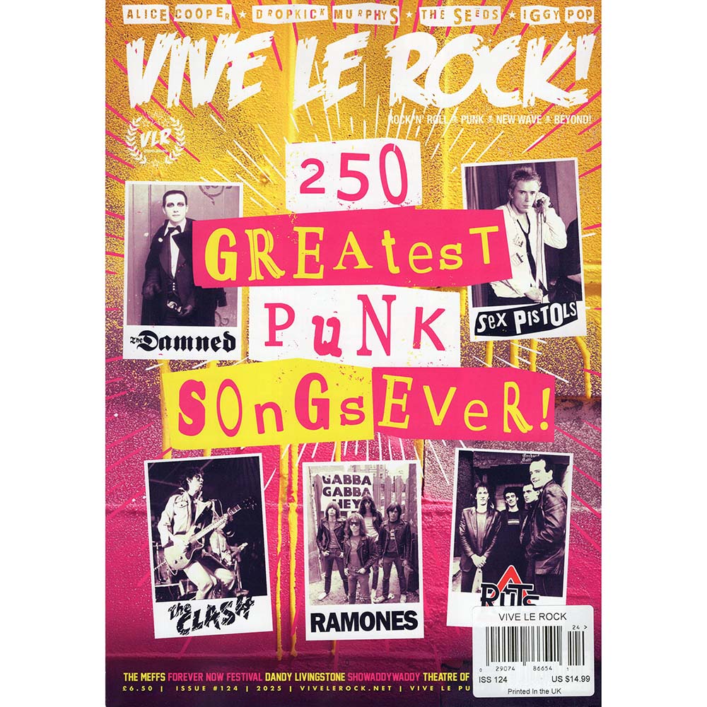 Vive Le Rock! Issue 124 (2025) 250 Greatest Punk Songs Ever! – Parasol ...
