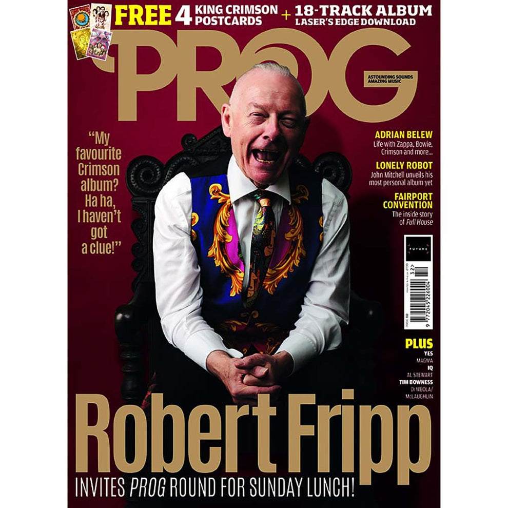 Prog Magazine Issue 132 (August 2022) Robert Fripp – Parasol Mail Order